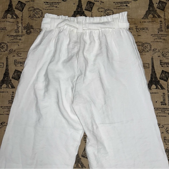 NAF NAF | Pants & Jumpsuits | Naf Naf Paris Nwt Crudo Puro White Tie ...